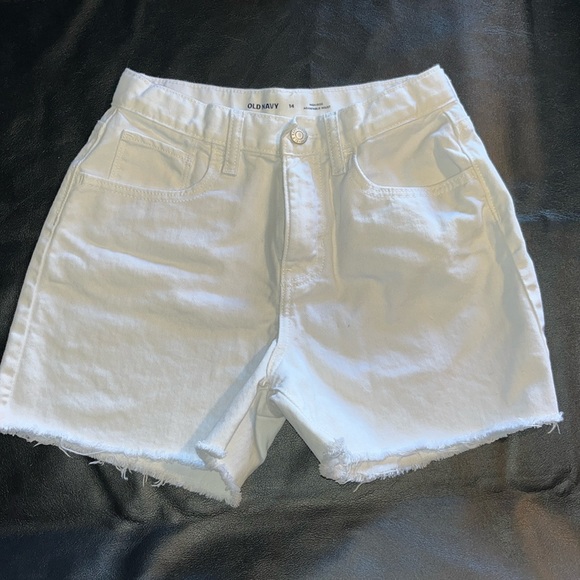 Old Navy | Bottoms | Nwot Old Navy White Cutoff Denim Shorts | Poshmark